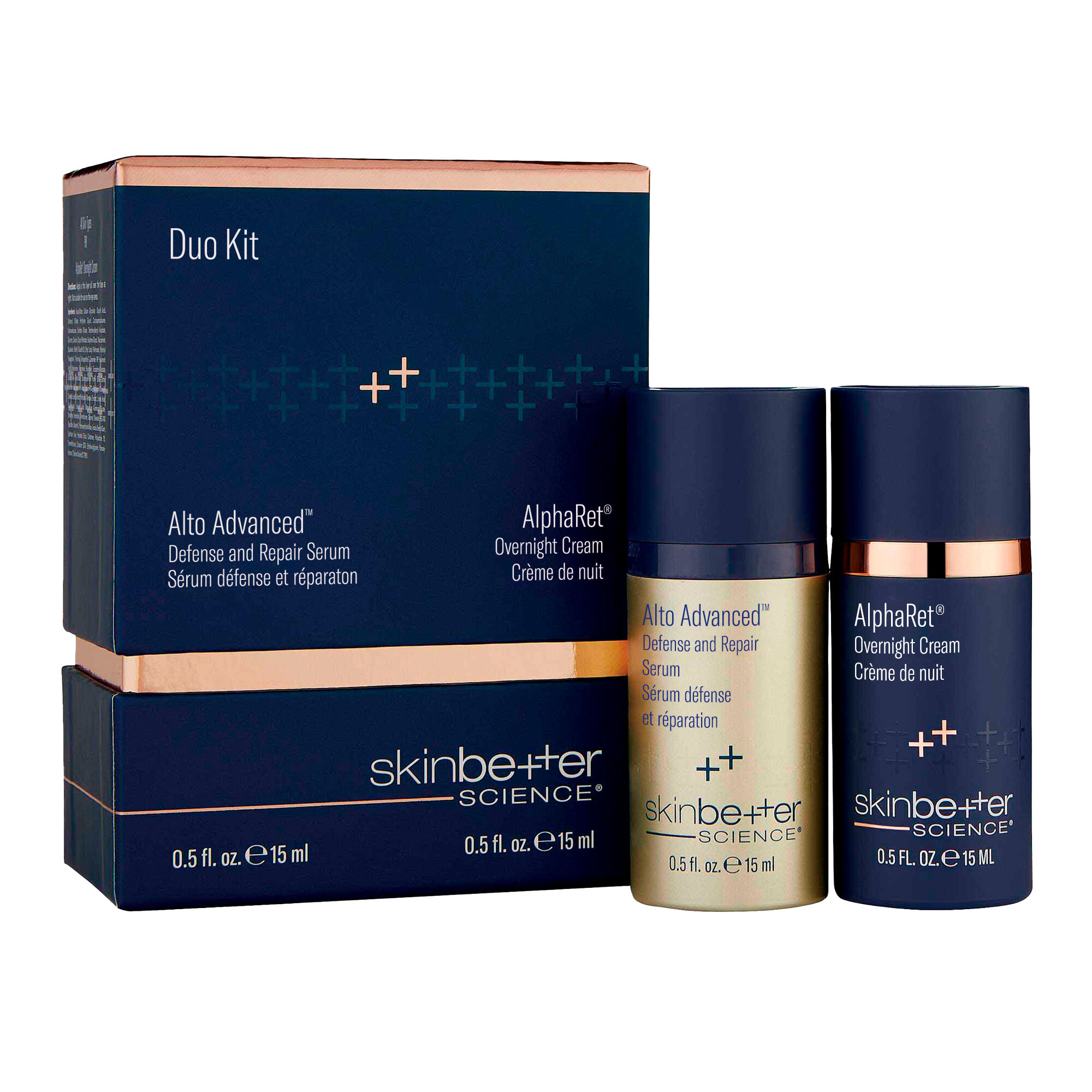 A-Team Duo Kit - Antioxidant & Retinoid - SkinBetter Science